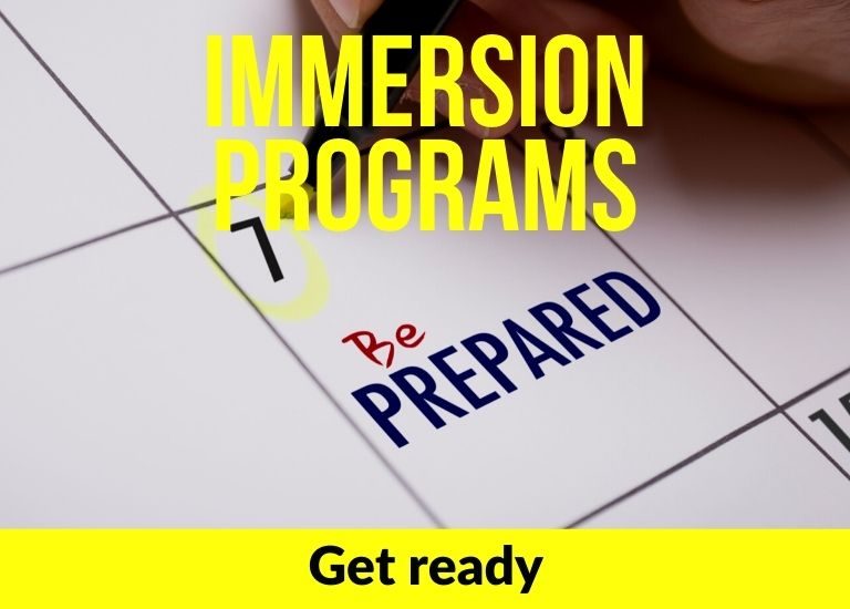Immersion Programs - TRIPOD Enterprise